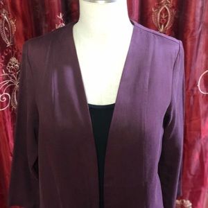 Harlowe & Graham | Jackets & Coats | Plum Colored Blazer | Poshmark
